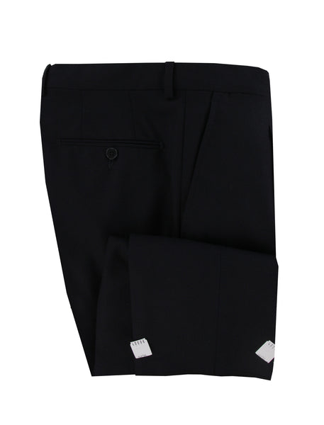 $3425 Sartorio Napoli Dark Blue Wool Blend Solid Suit - (SA712251) - Parent